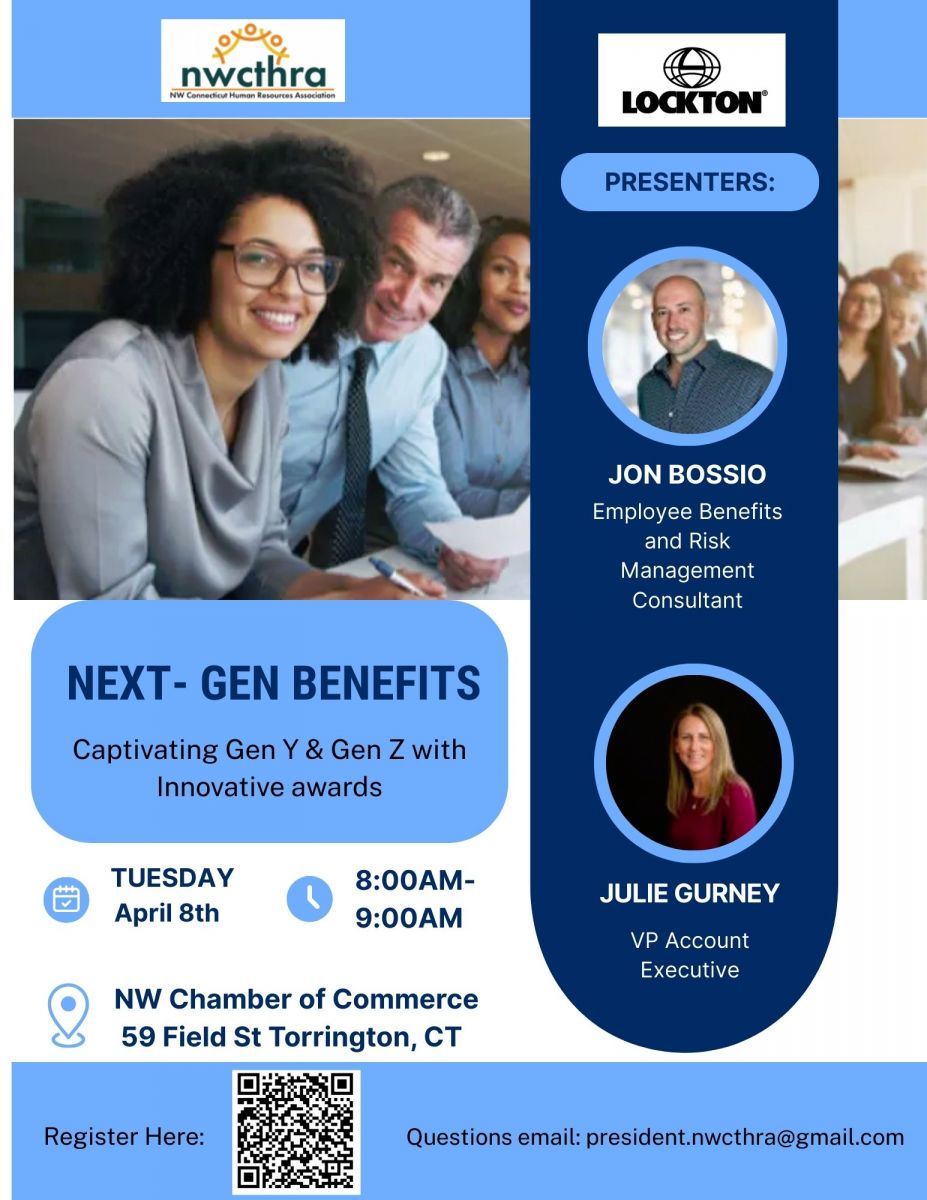 Next-Gen Benefits: Captivating Gen Y & Gen Z with Innovative Rewards (NWCTHRA) | Connecticut ...